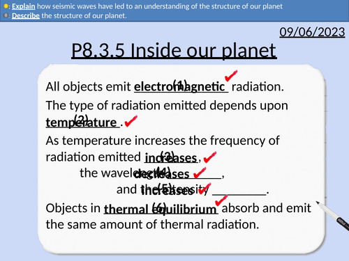 GCSE Physics: Inside our planet | Teaching Resources