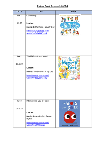 Diverse Picture Book Assembly 2023-2024 | Teaching Resources Diverse Picture Book Assembly 2023-2024 | Teaching Resources