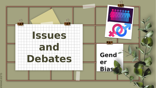 Issues and Debate (Powerpoints)- Psychology ALevel AQA | Teaching Resources