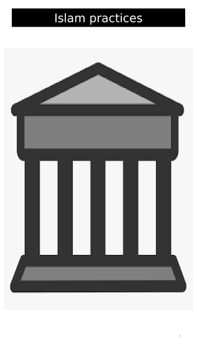 AQA- Islam Practices Booklet | Teaching Resources