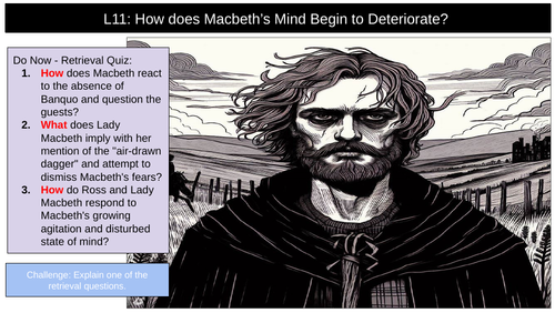 Macbeth Guilt Teaching Resources
