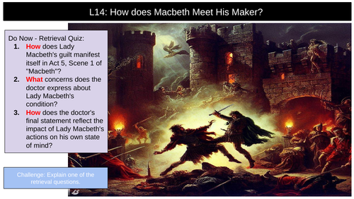 Macbeth End | Teaching Resources