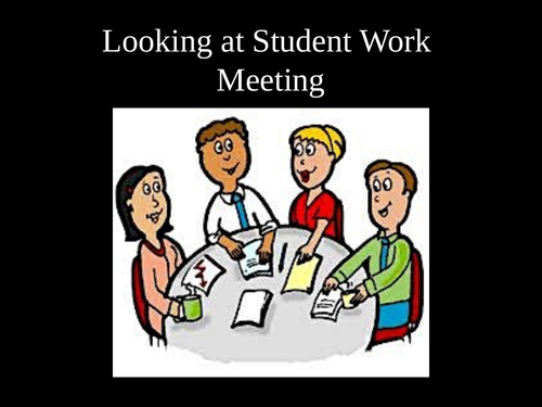 Looking at Student Work PowerPoint | Teaching Resources