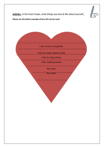 Positive and Wellbeing Worksheets | Teaching Resources