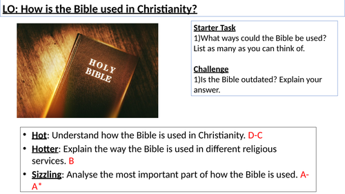 WJEC GCSE RE Christianity Beliefs and Teaching Unit 2 - How the Bible ...