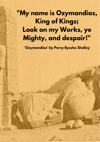 Power & Conflict GCSE Poetry Quote Posters | Teaching Resources