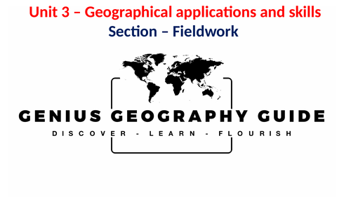 GEOGRAPHY FIELDWORK | Teaching Resources