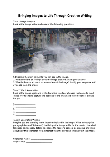 Creative Writing: KS3, KS4 GCSE English Resources ǀ Tes