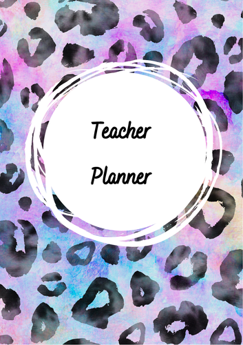 Teacher Planner | Teaching Resources