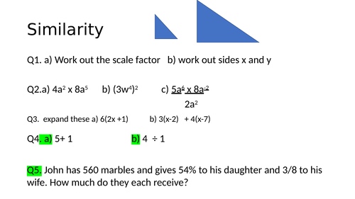 similar shapes | Teaching Resources