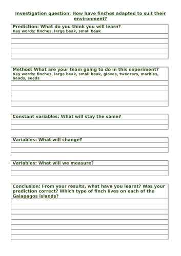 Year 6 Evolution and Inheritance Science | Teaching Resources