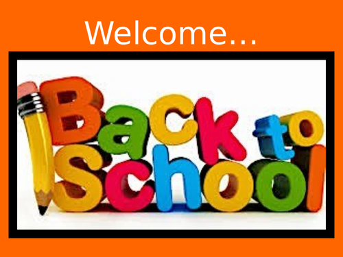 Back to School PowerPoint | Teaching Resources