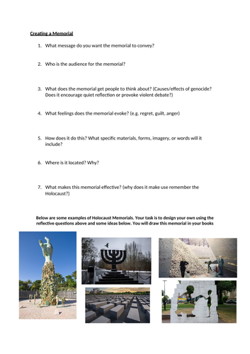 Holocaust - summary lesson | Teaching Resources Holocaust - summary lesson | Teaching Resources