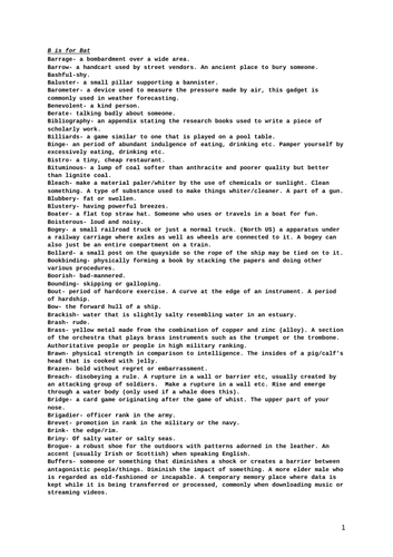 11+ Plus Vocabulary (B) for GL and CEM Examinations | Teaching Resources