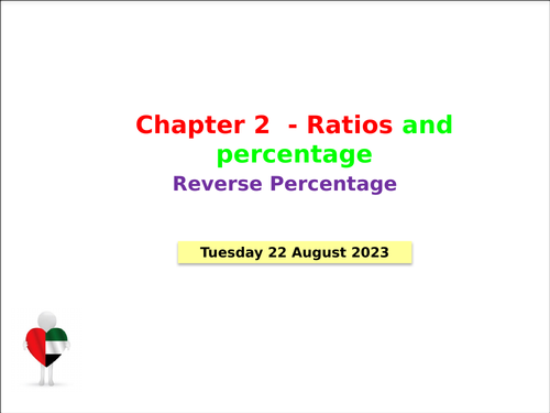 Reverse Percentage | Teaching Resources
