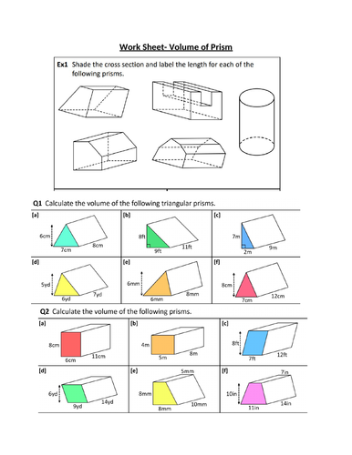 Volume and surface area | Teaching Resources