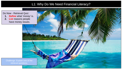 Financial Literacy | Teaching Resources