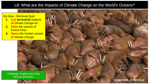 Climate Change Oceans | Teaching Resources