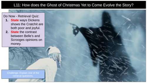 Ghost of Christmas Yet to Come | Teaching Resources