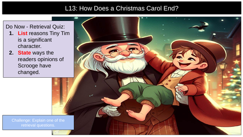 A Christmas Carol End | Teaching Resources