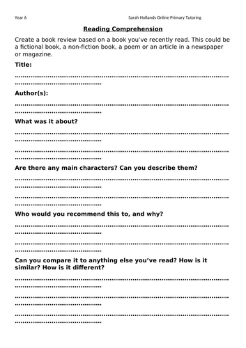 Year 6 Learning Pack | Teaching Resources