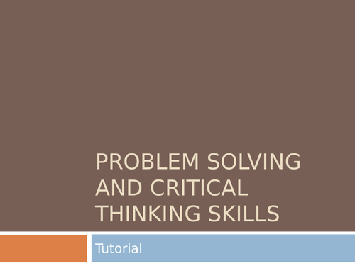 Problem Solving Games | Teaching Resources