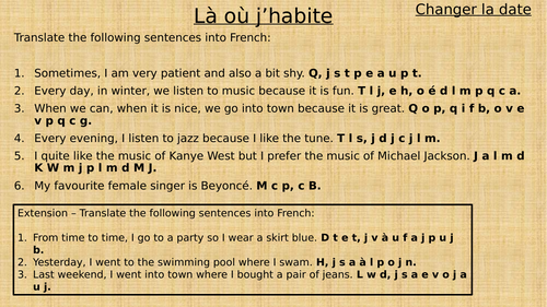 Studio 2 Vert - Module 4 - French | Teaching Resources Studio 2 Vert - Module 4 - French | Teaching Resources