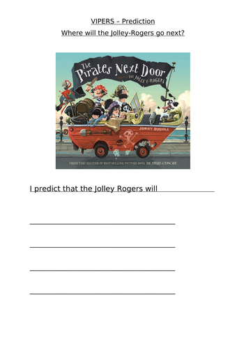 The Pirates Next Door Predictions | Teaching Resources