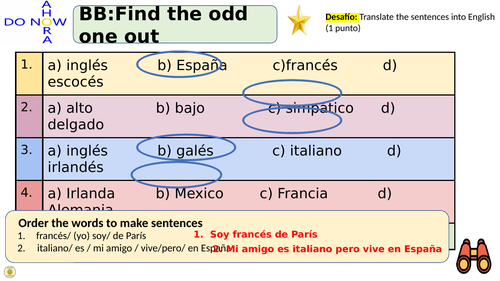 Adjetivos para describir la personalidad | Teaching Resources