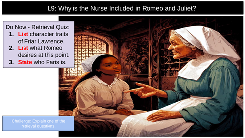 Romeo and Juliet Nurse | Teaching Resources