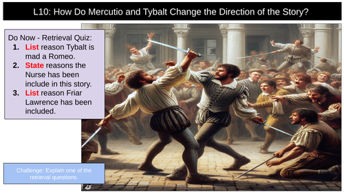 Tybalt Mercutio | Teaching Resources