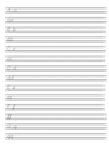 cursive handwriting practise pack | Teaching Resources