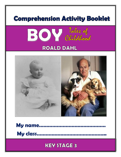 Boy - Roald Dahl - KS3 Comprehension Activities Booklet! | Teaching ...