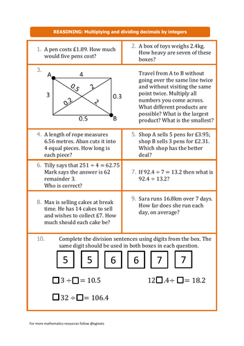 Multiplying Decimals Word Problems Worksheets Decimal Word Problems: