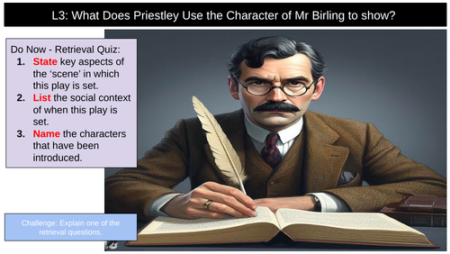 Mr Birling Inspector Calls | Teaching Resources