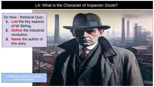 Inspector Goole | Teaching Resources
