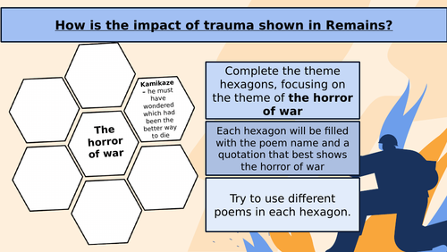 Remains- Simon Armitage | Teaching Resources