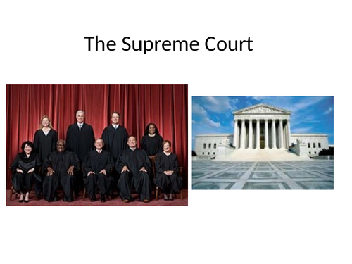 A Level Politics - The Presidency, Rights, and the Supreme Court - US ...