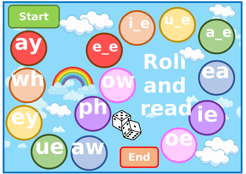Phase 5 roll and read | Teaching Resources Phase 5 roll and read | Teaching Resources