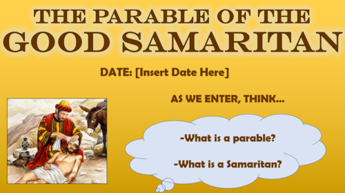 The Good Samaritan Assembly/ Collective Worship! | Teaching Resources