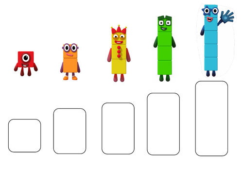 Build a Numberblock 1-5 | Teaching Resources