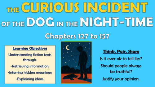 The Curious Incident of the Dog in the Night-time - Chapters 127 to 157 ...
