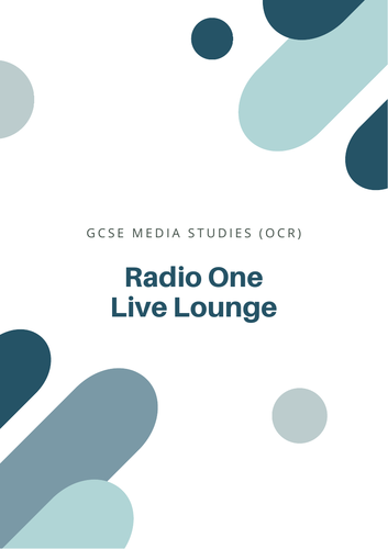 OCR GCSE Media Studies Radio | Teaching Resources OCR GCSE Media Studies Radio | Teaching Resources