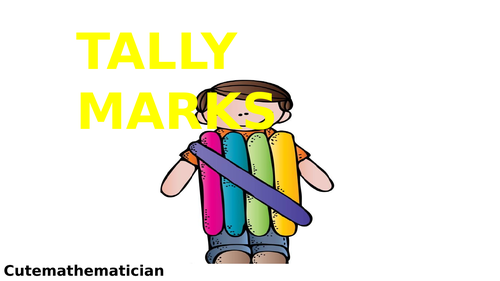 Tally Marks Powerpoint Presentation (PPT)/Lesson/ 22 Slides | Teaching ...