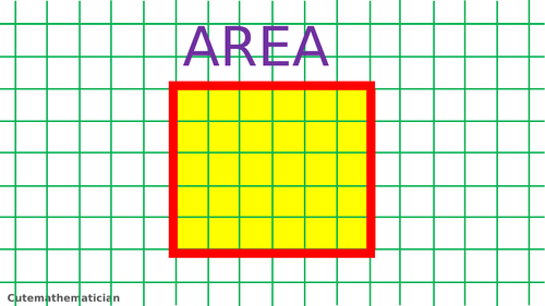 Area Powerpoint | Teaching Resources