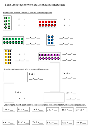 Arrays and Groups Introduction | Teaching Resources