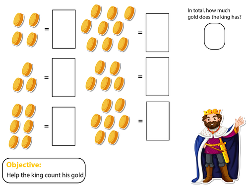 Fun Counting & Addition Worksheet | Teaching Resources