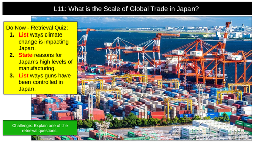 Japan Trade | Teaching Resources