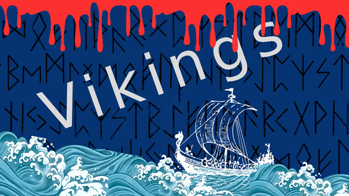 Viking history PowerPoint slide design template | Teaching Resources