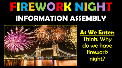 Fireworks Night Assembly! | Teaching Resources